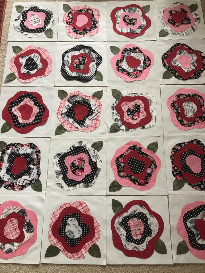 French Roses – SewCrazed Quilting